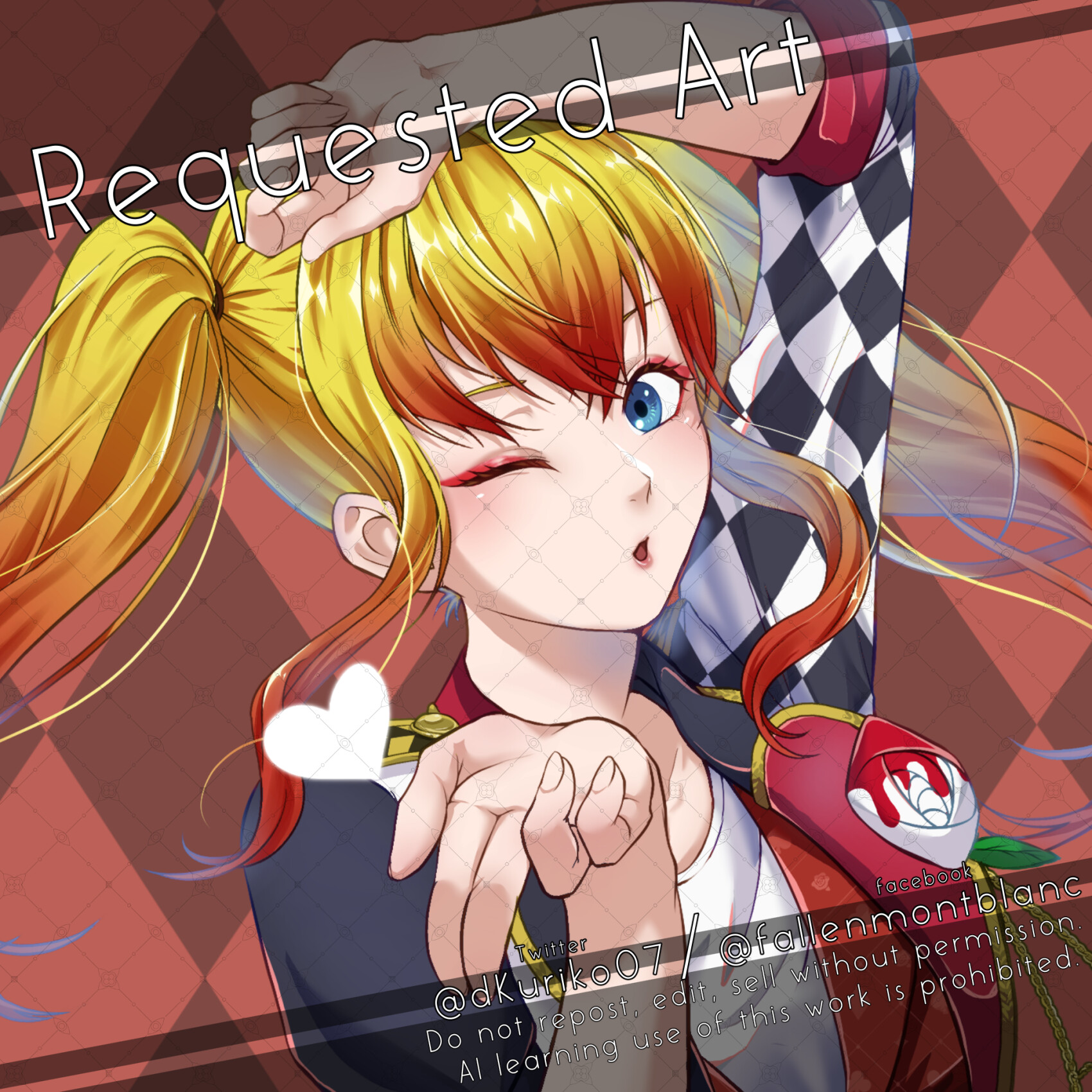 ArtStation - REQUEST ART - Maddie (TWST OC)