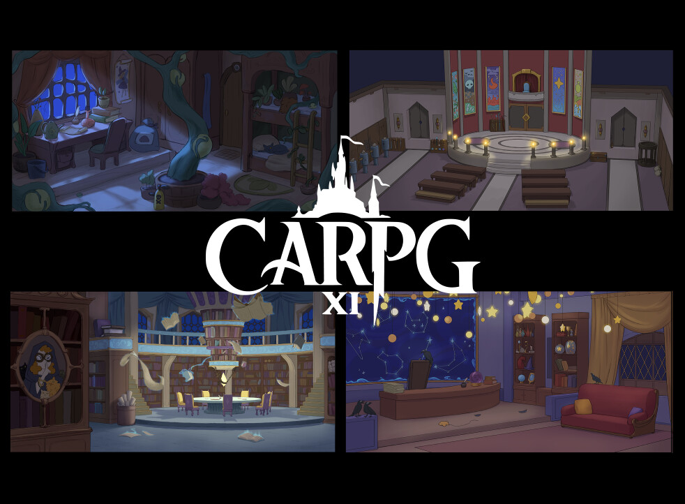 ArtStation - Magic School for ConceptArtistRPG11