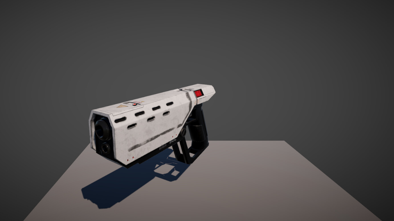 ArtStation - Revenants Gun 3D Model recreation and Unity Implementation