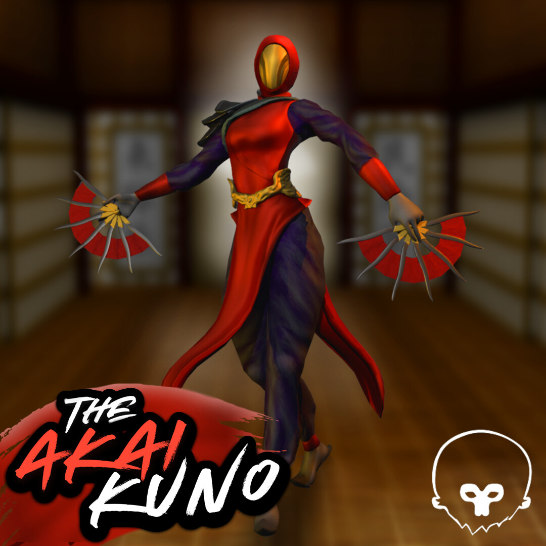 ArtStation - Ninja from "The Akai Kuno"