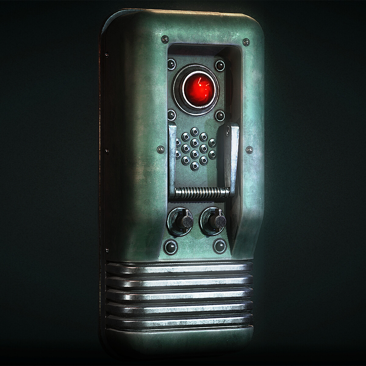 ArtStation - Fallout 3 UE5 - Industrial Wall Controls