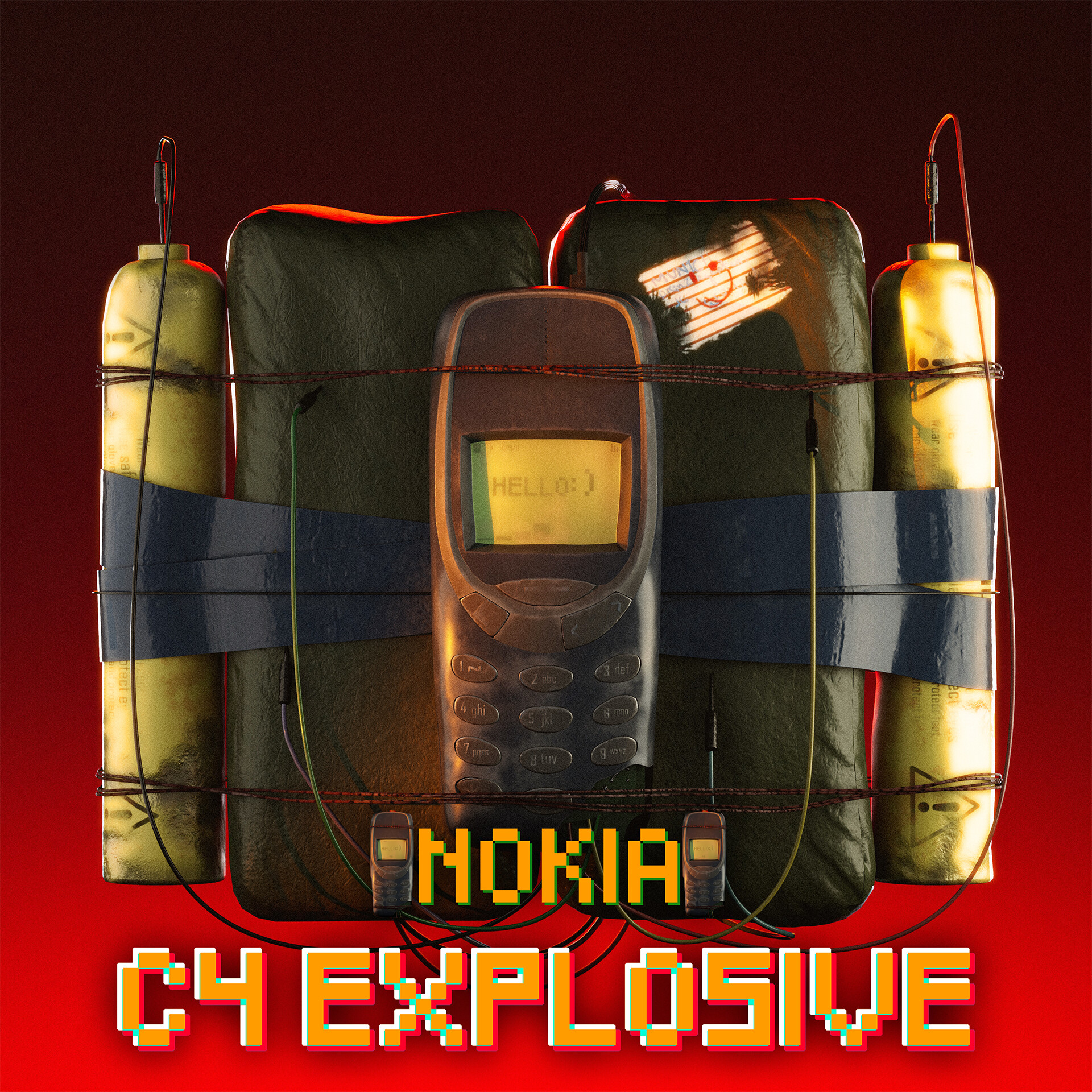 ArtStation - C4 Explosive