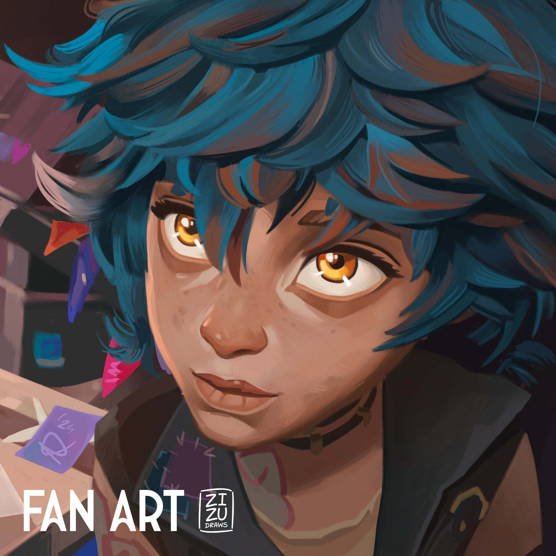 ArtStation - Isha - Arcane fan art & practice