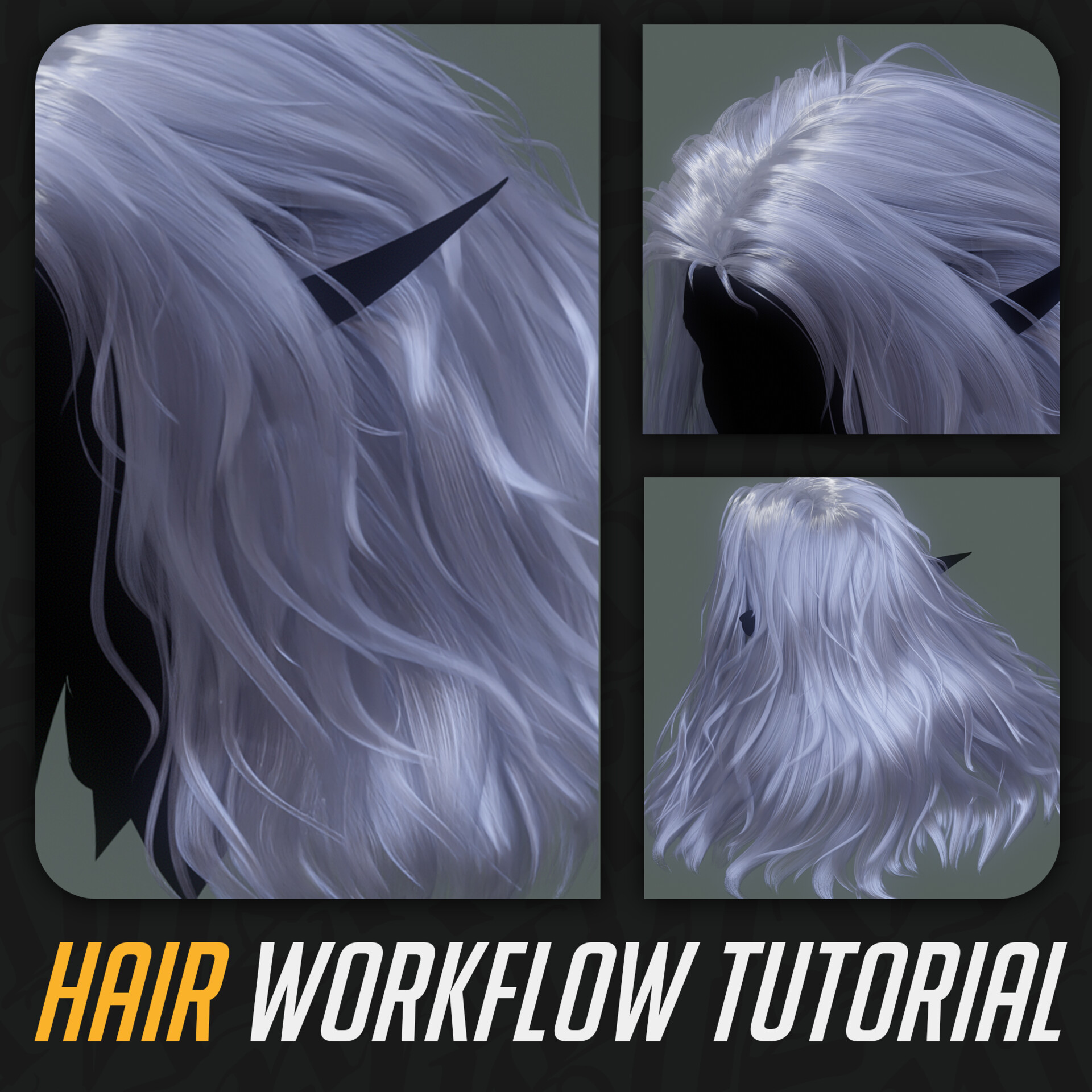 ArtStation - Hair Workflow Tutorial