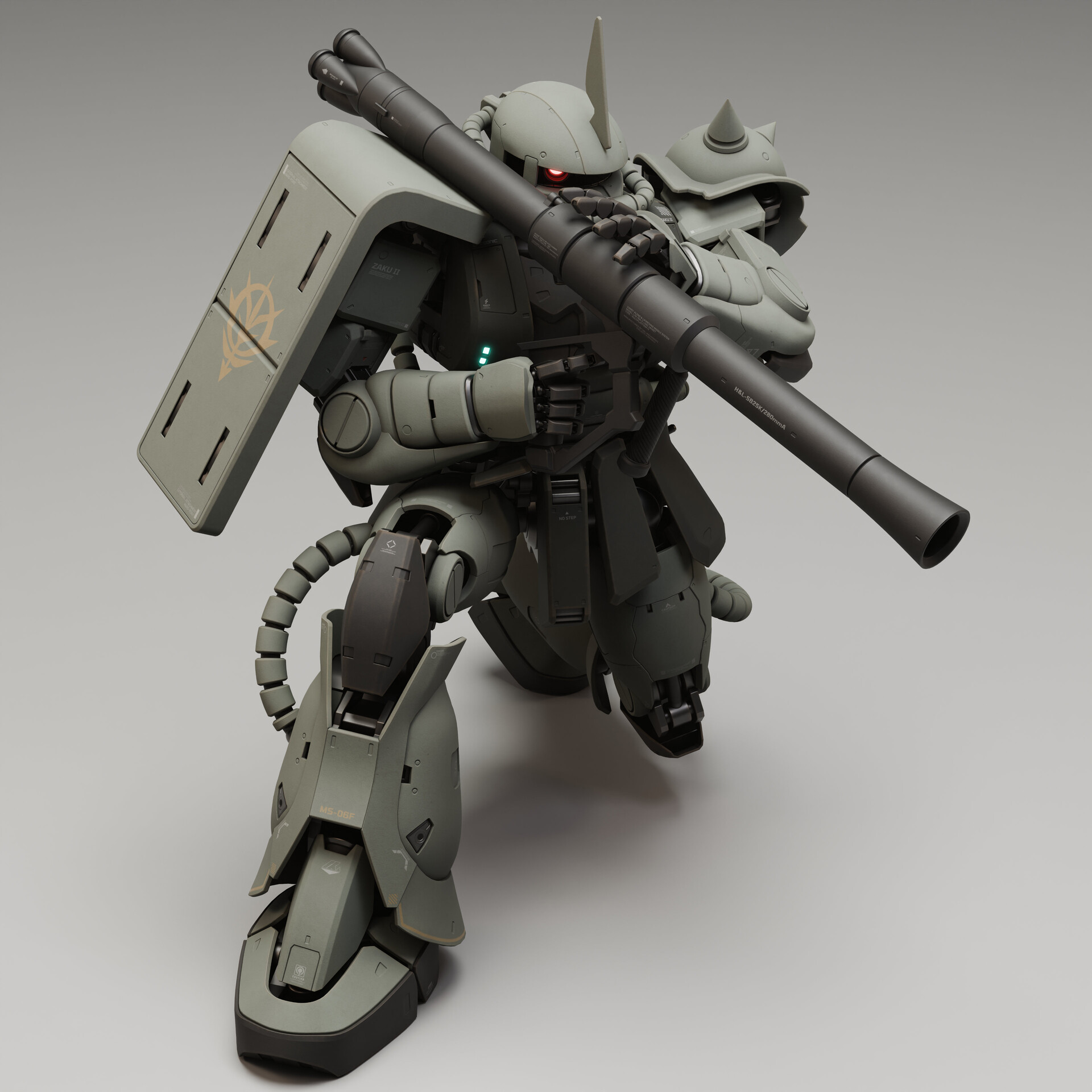 ArtStation - Zaku Early Production Variants (Project M)