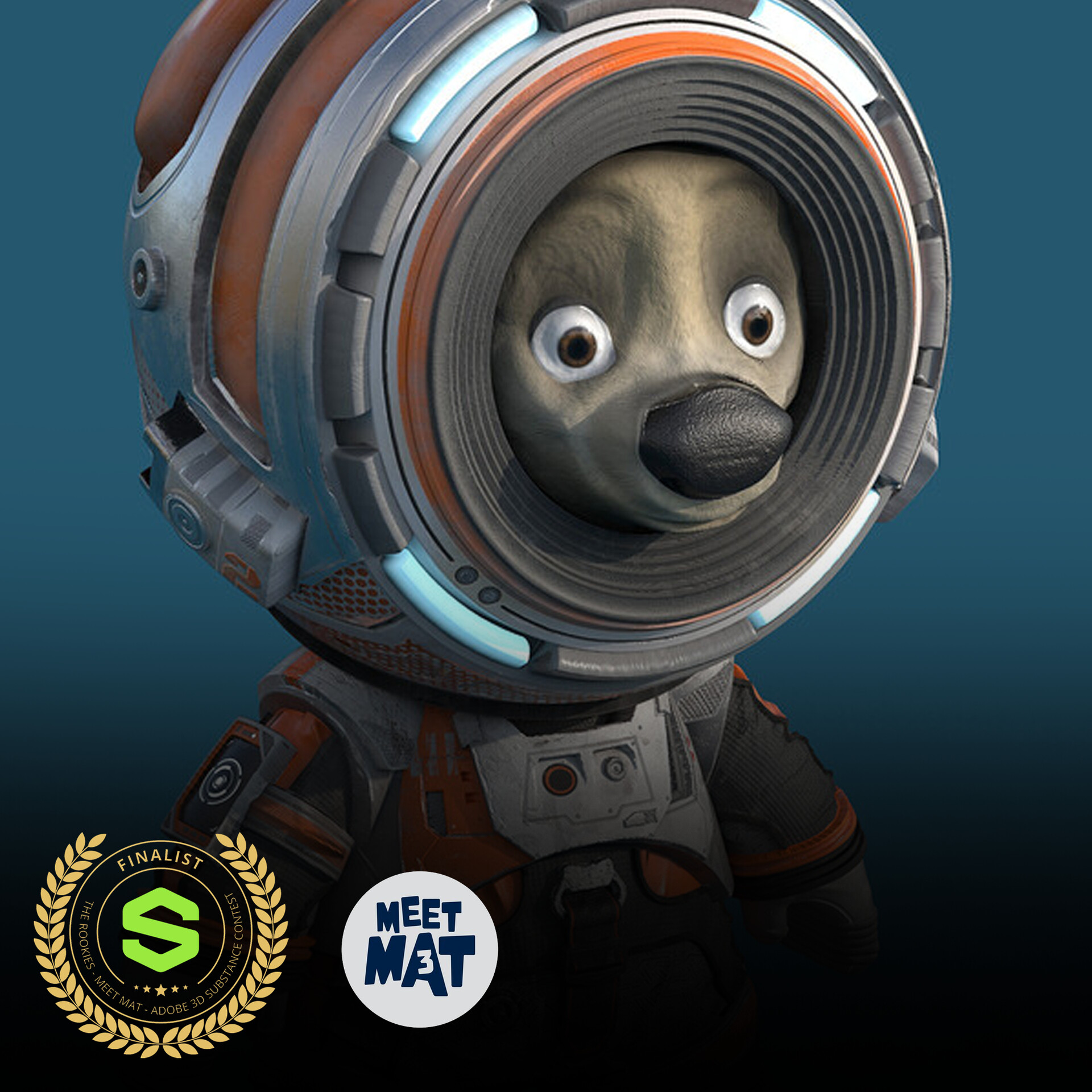 ArtStation - Astrogod - Meet Mat 3 Rookies Contest