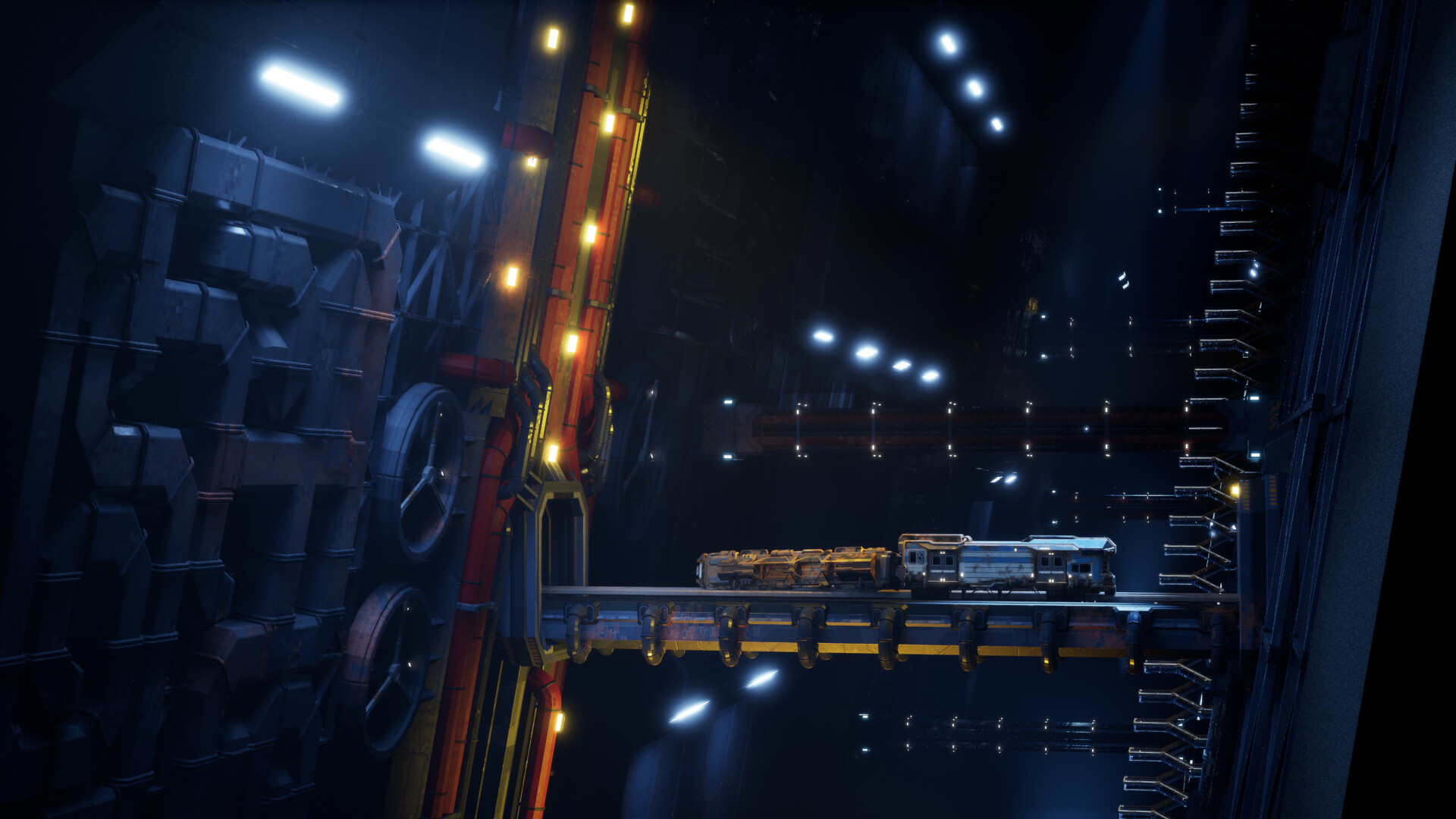 ArtStation - Abandoned Train - Pixel Scene 2