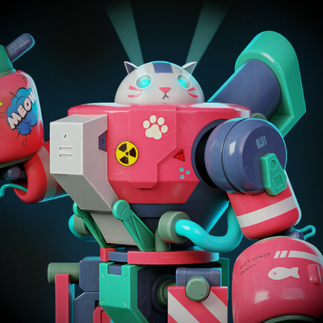 ArtStation - Kittybot 4000