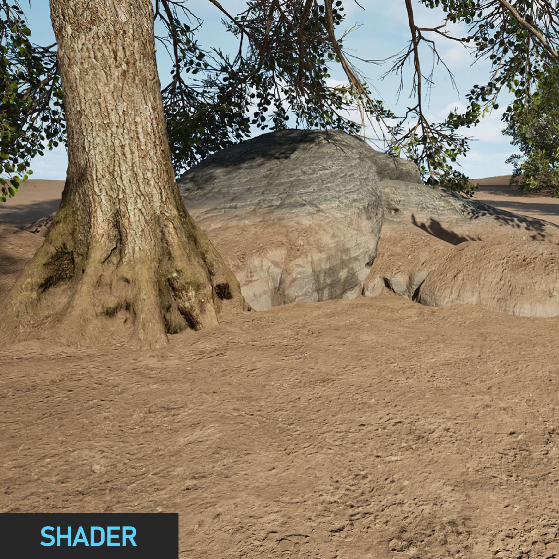 ArtStation - Complex Landscape Material - Unreal Engine