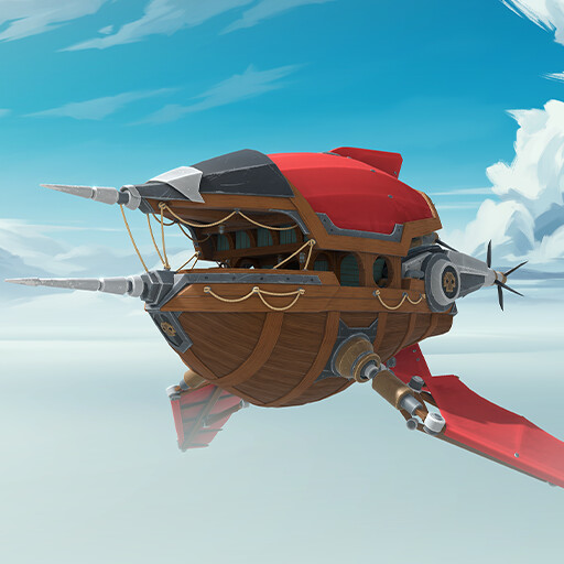 ArtStation - Fantasy Airship