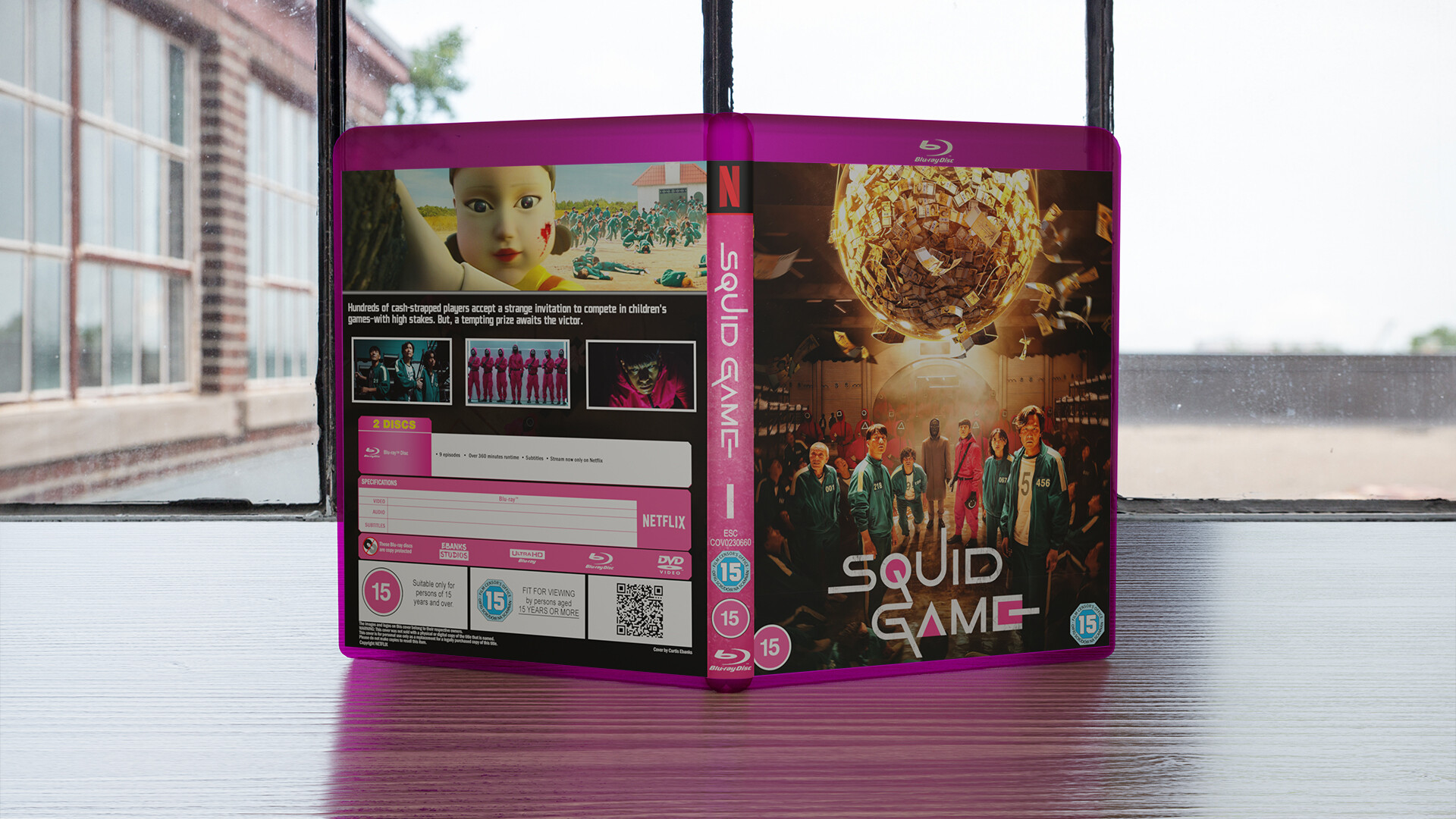 ArtStation - Squid Game Season 1 - Custom Blu-ray Cover