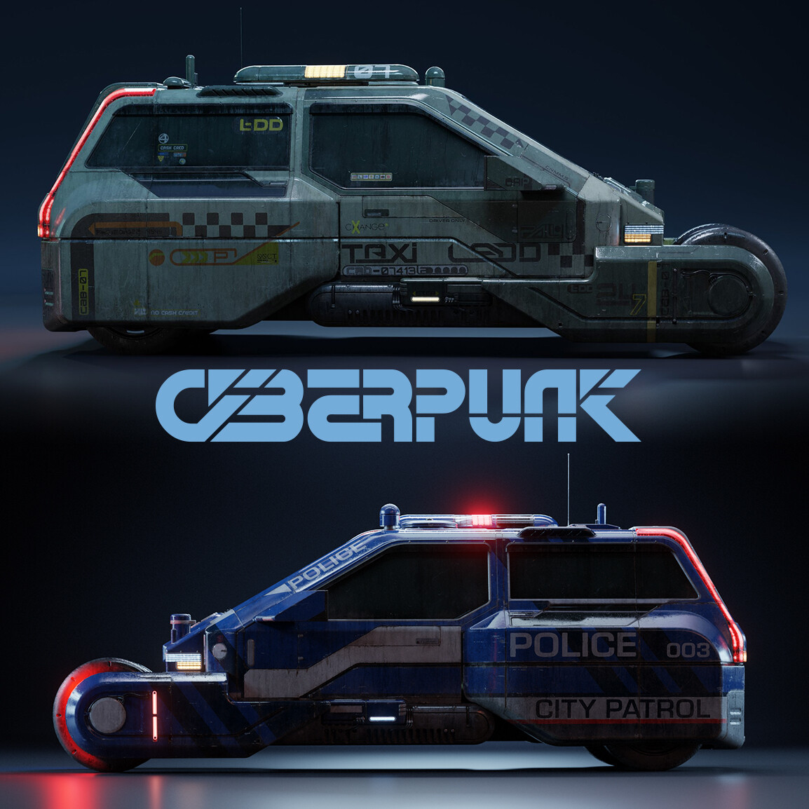 ArtStation - Cyberpunk Car