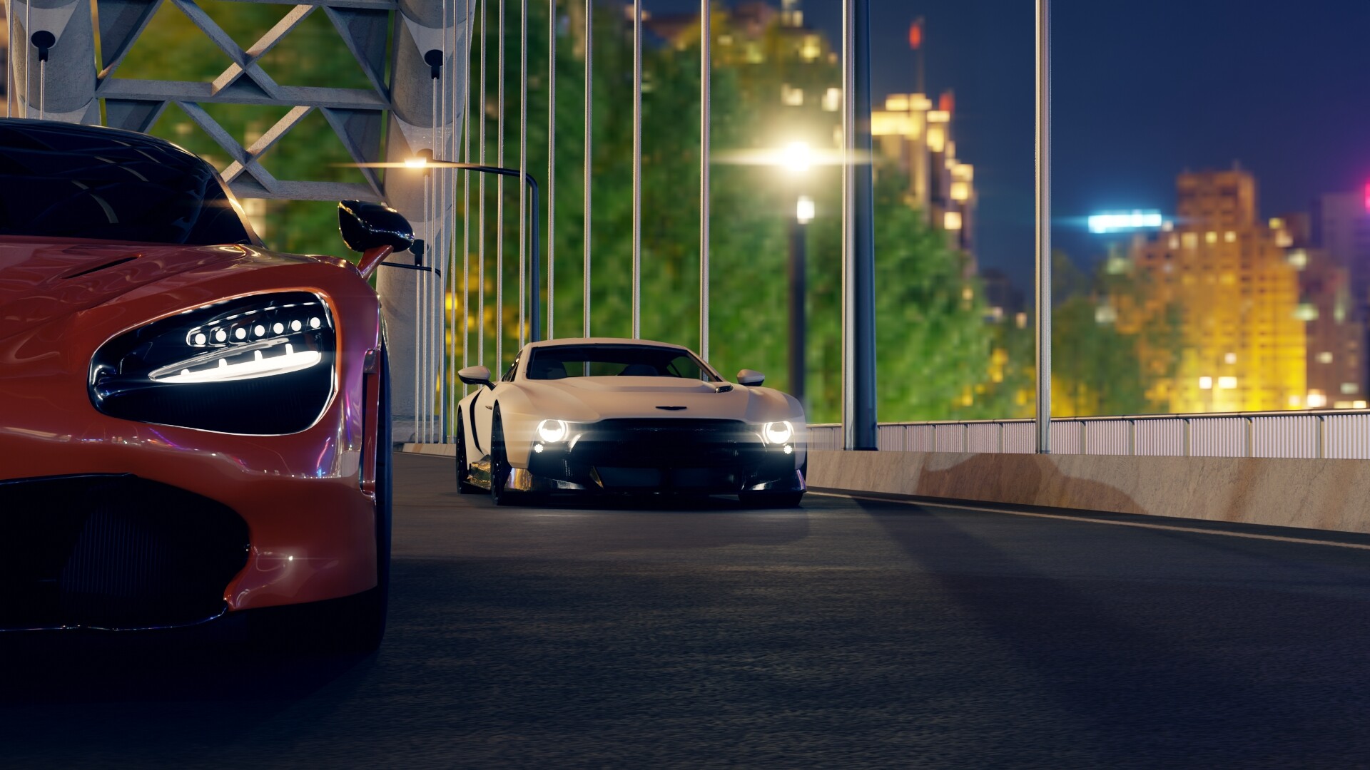 ArtStation - Car Race - Clean & Simple