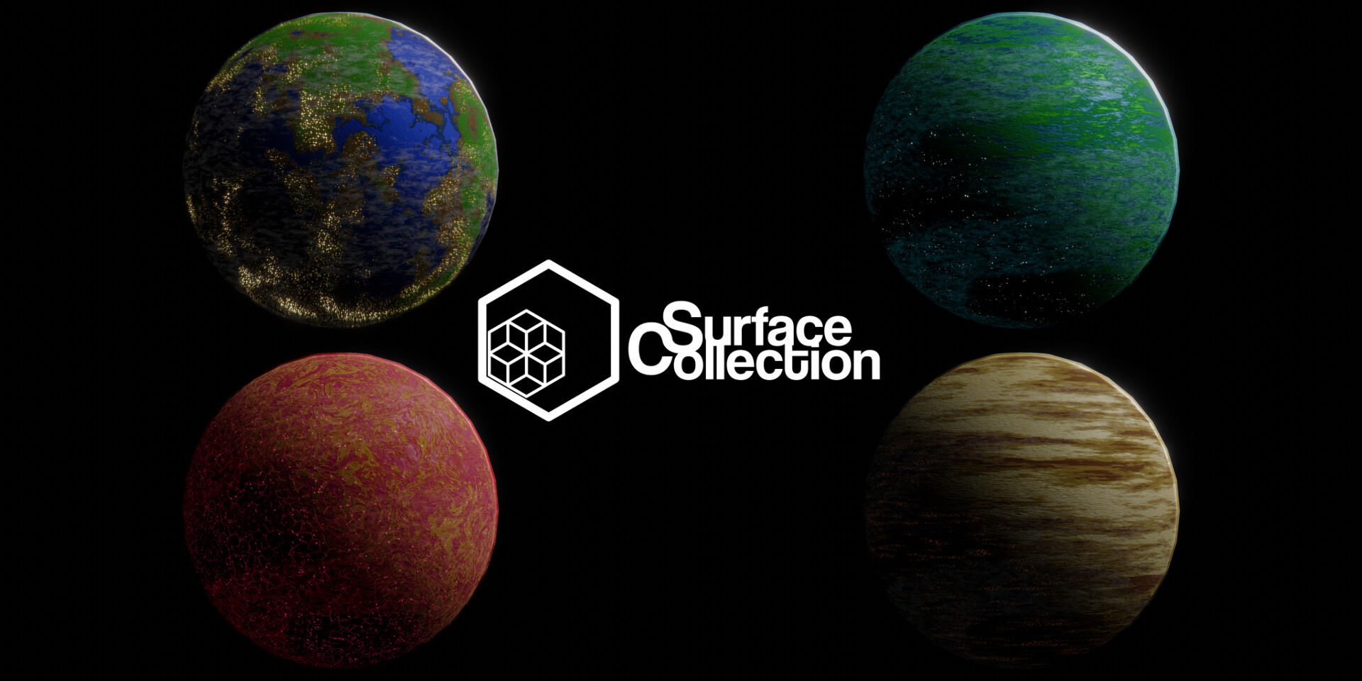 ArtStation - Real-Time Planet | Procedural Materials