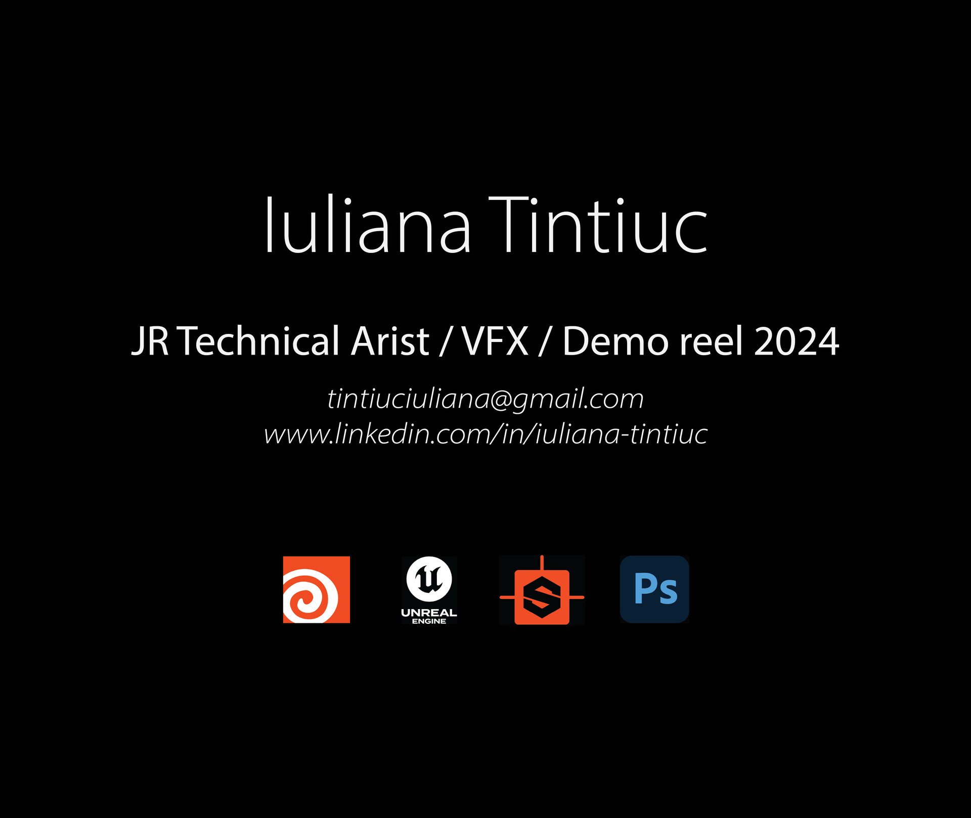 ArtStation - Technical Art & VFX Demo Reel 2024