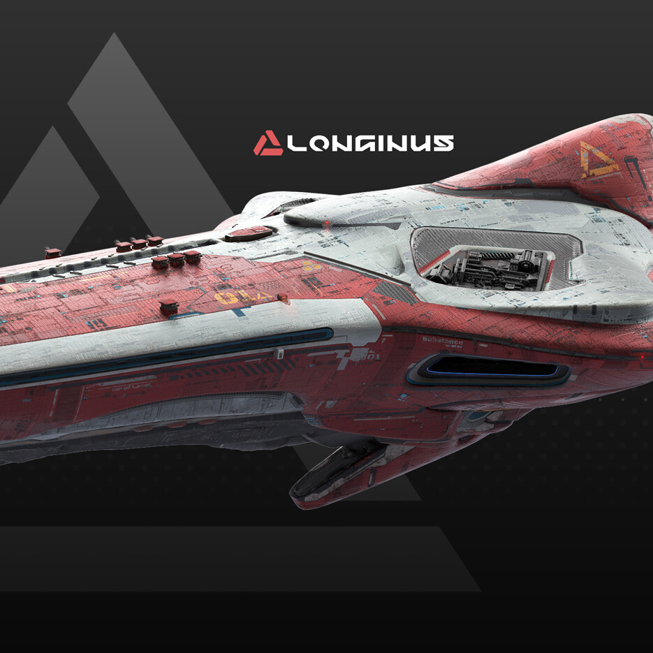 ArtStation - 巨型战舰/主舰_LONGINUS