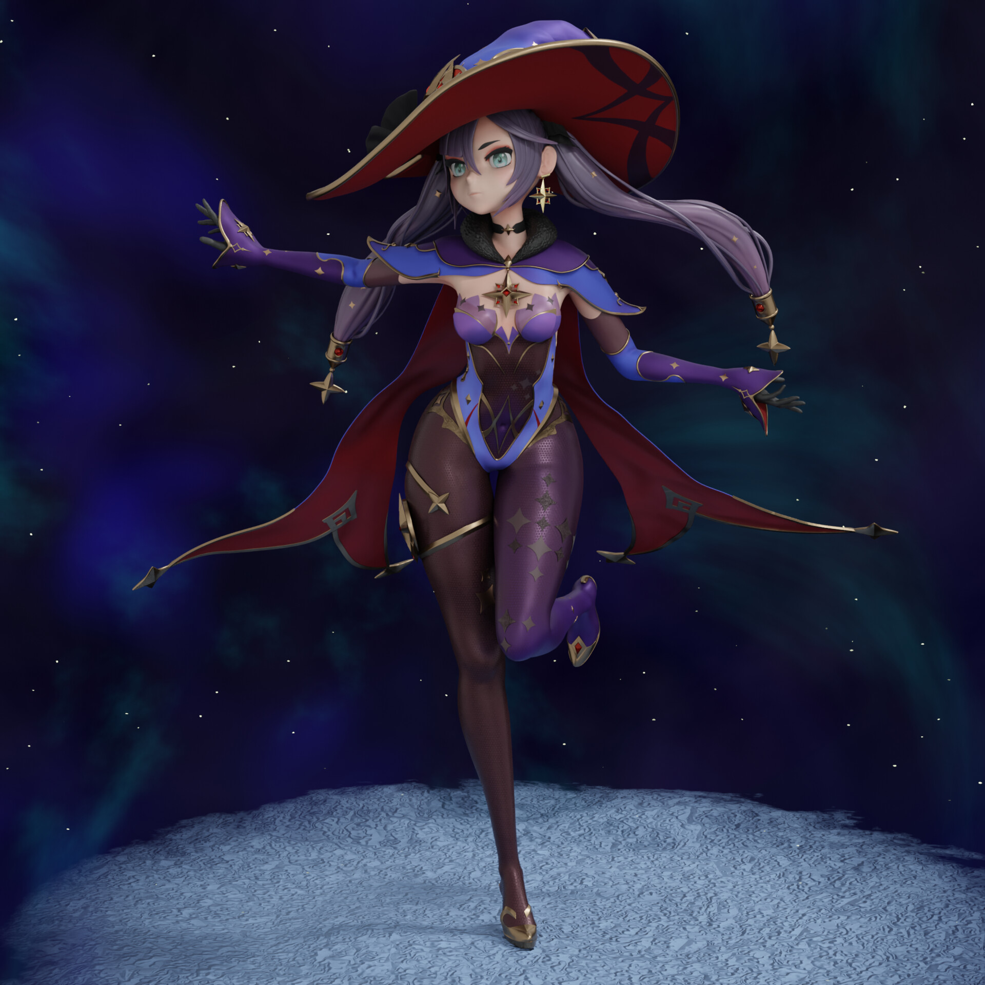 ArtStation - Mona Megistus - Genshin Impact