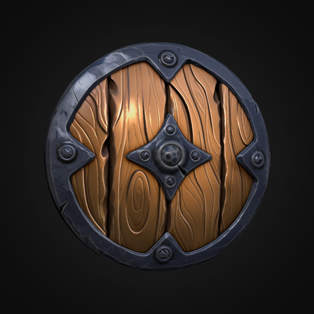 ArtStation - Stylized shields