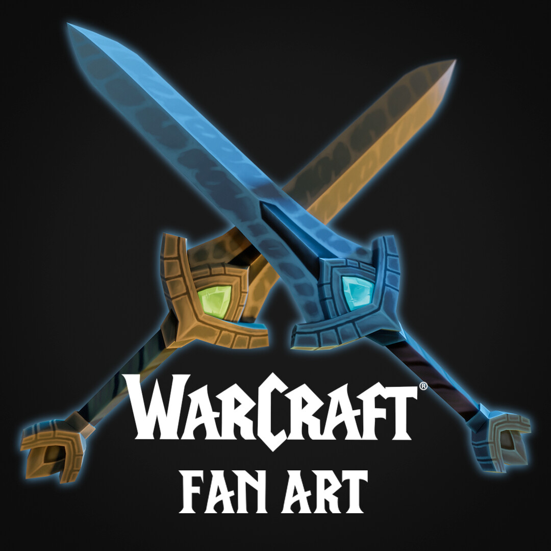 ArtStation - Hand-paint swords