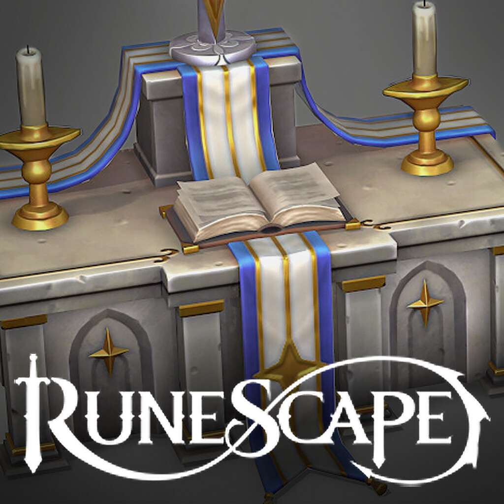 ArtStation - RuneScape - Saradomin God Altar