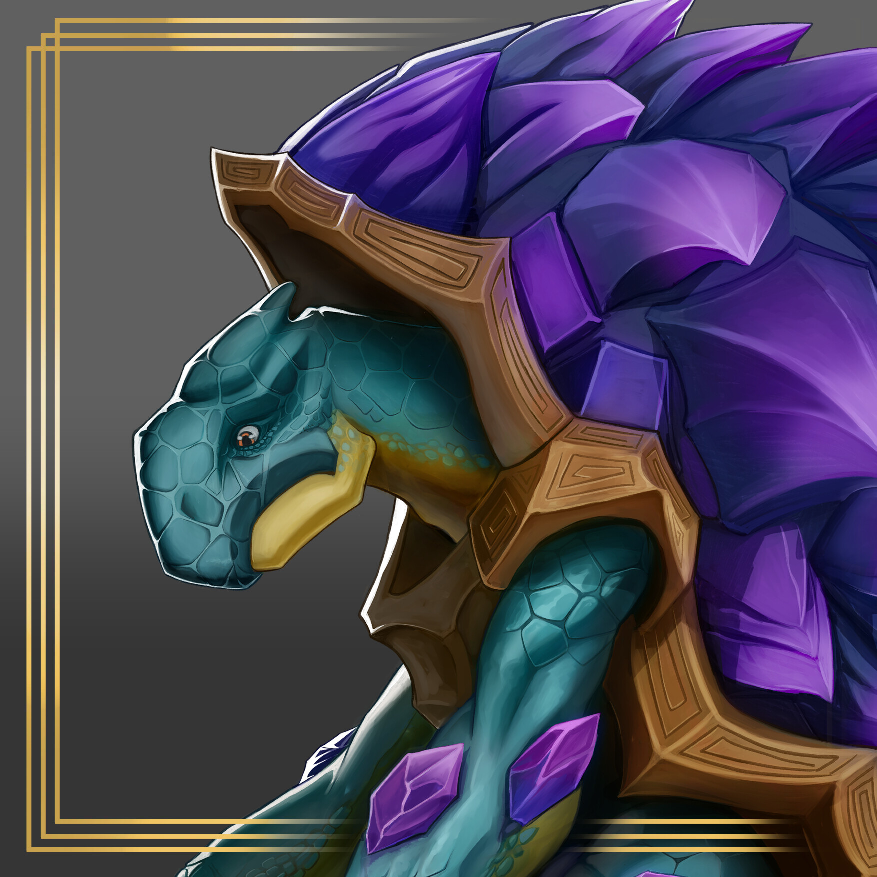 ArtStation - Turtle Creature Riot inspiration