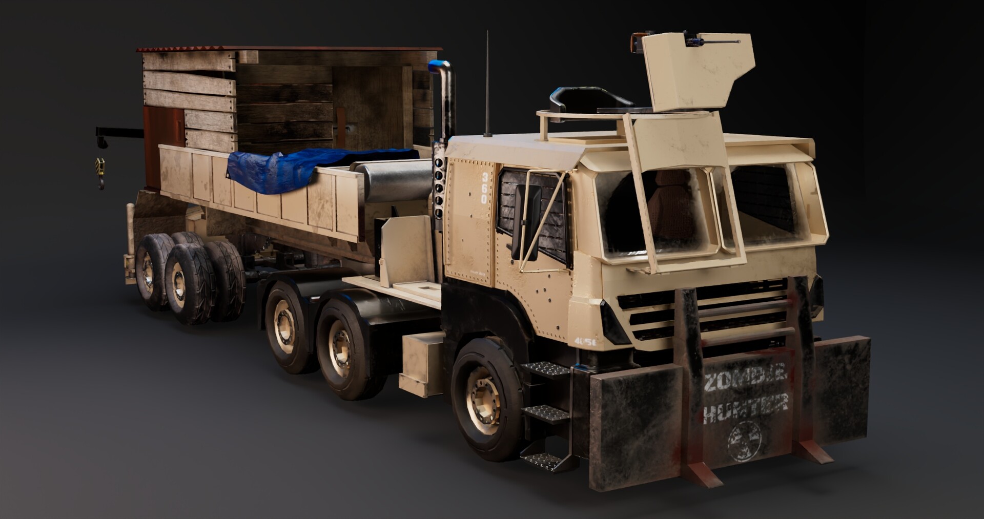 ArtStation - Post-Apocalyptic Truck