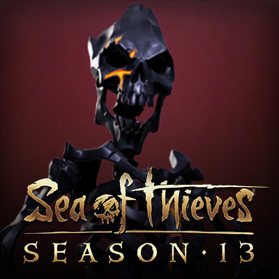 ArtStation - Sea of Thieves - Season 13: Obsidian Skeleton
