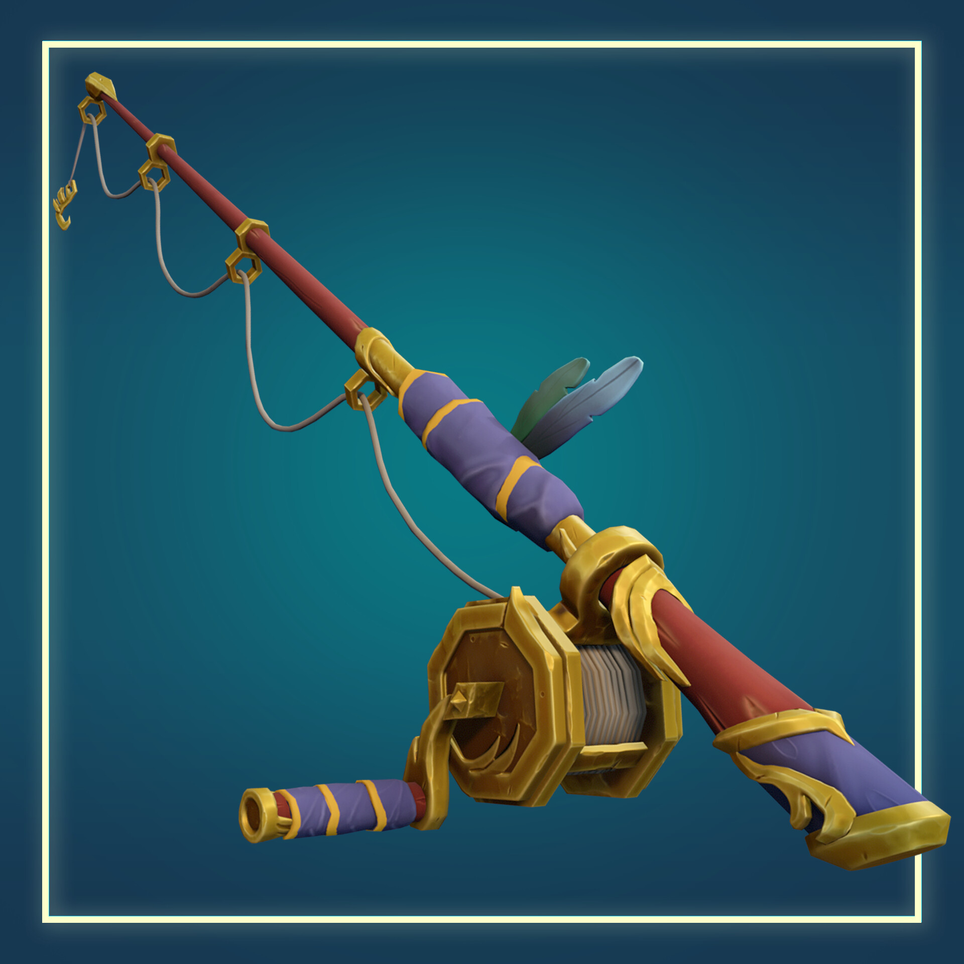 ArtStation - Stylized Rod