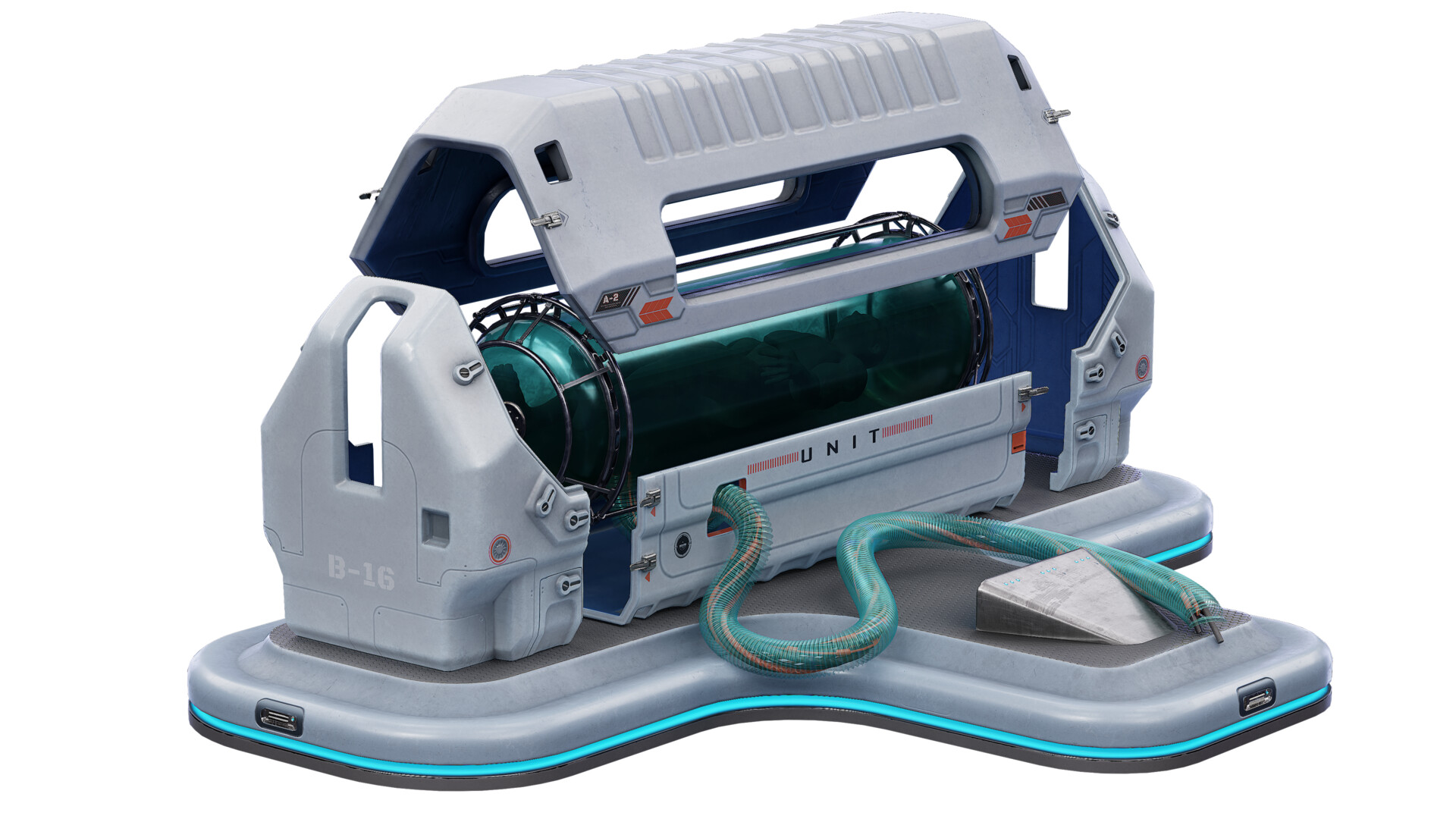 ArtStation - Sci-Fi Capsule