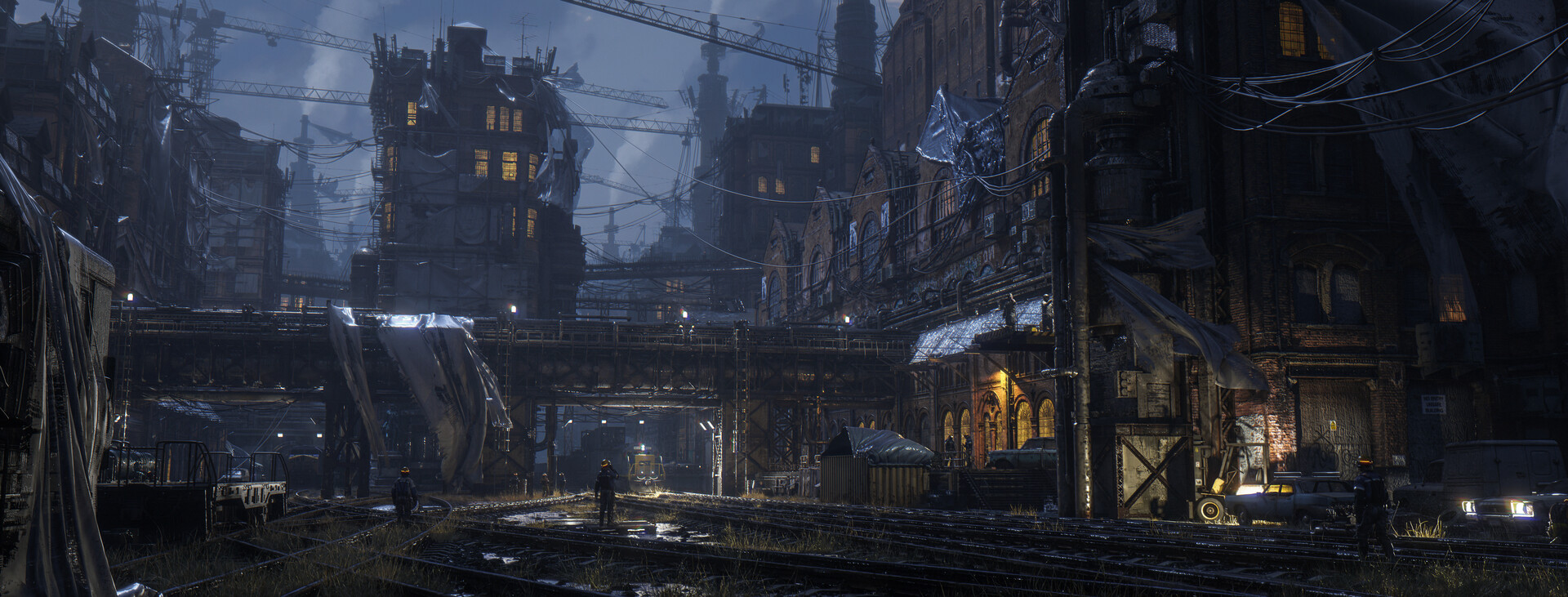 ArtStation - 工业车站