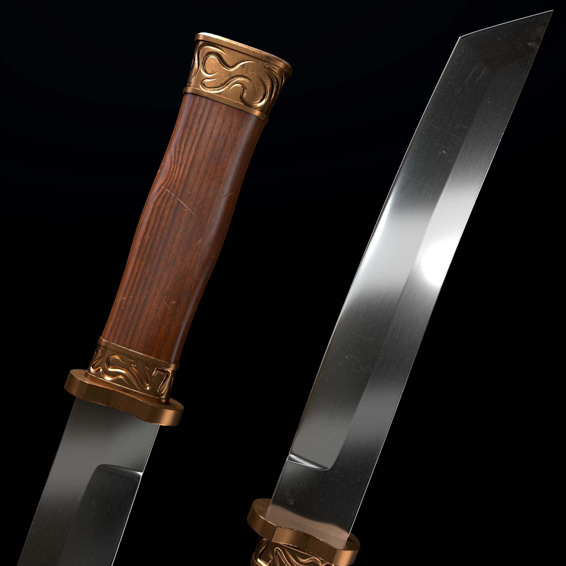ArtStation - Tanto Knife
