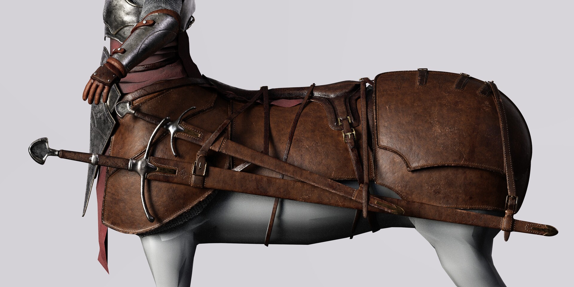 ArtStation - Game ready Centaur Armor