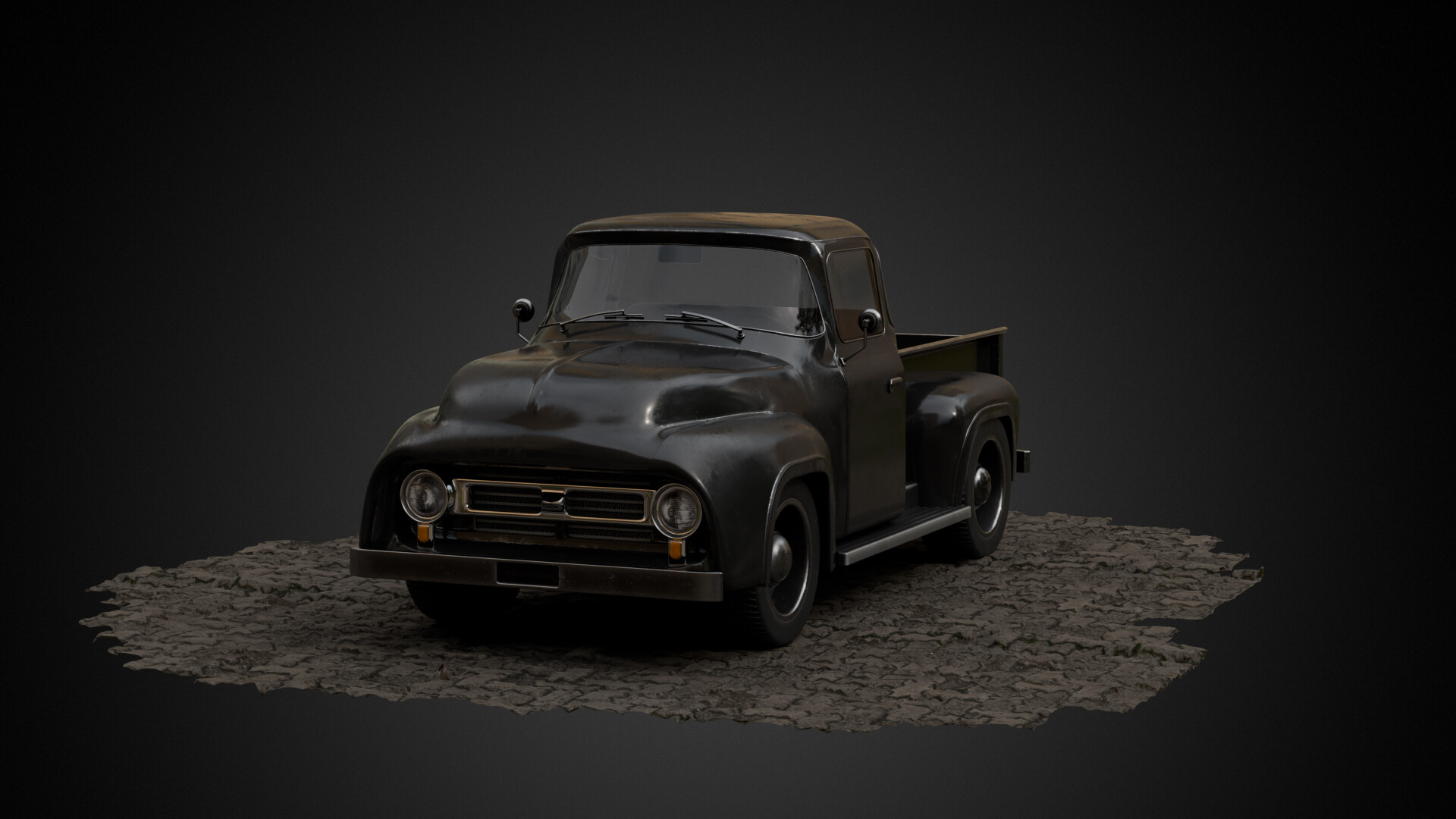ArtStation - Ford F100 3D Model