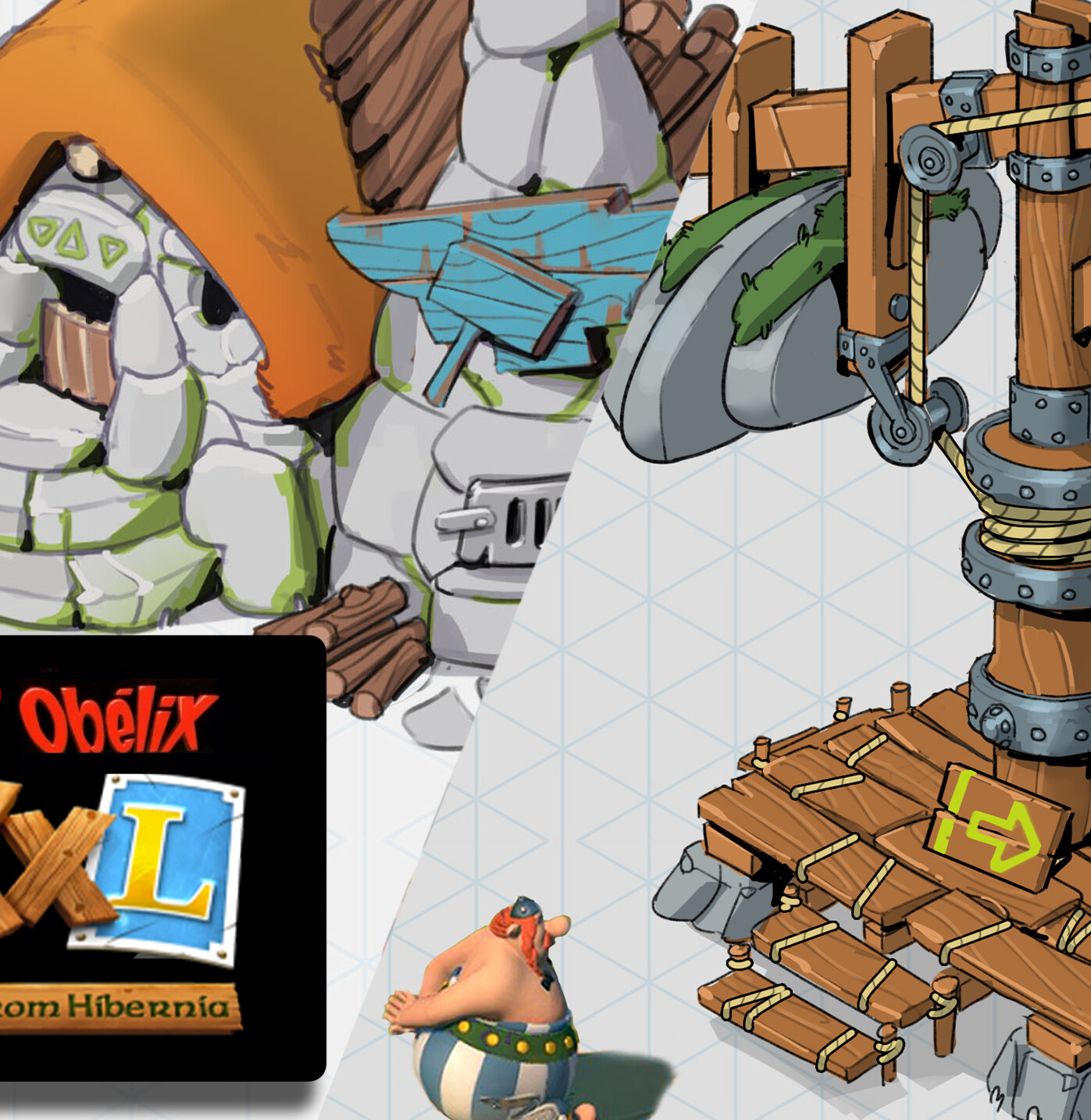 ArtStation - Asterix & Obelix XXXL The Ram From Hibernia