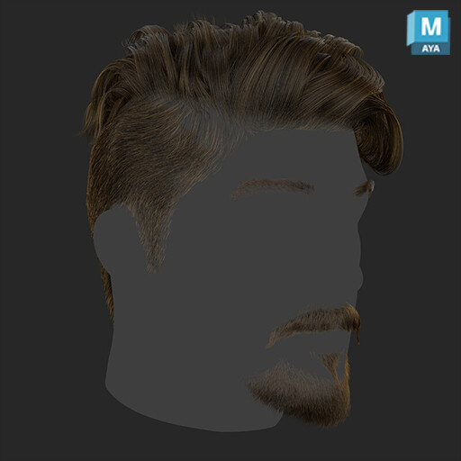 ArtStation - Groom - Man Hairstyle