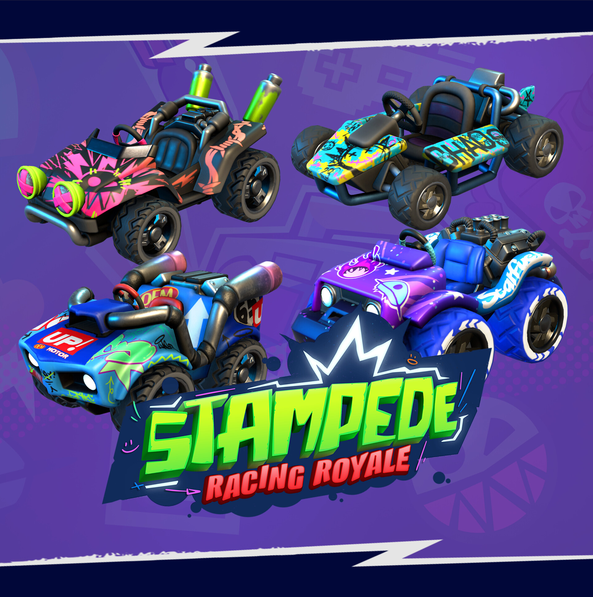 ArtStation - Stampede: Racing Royale | Kart Skins