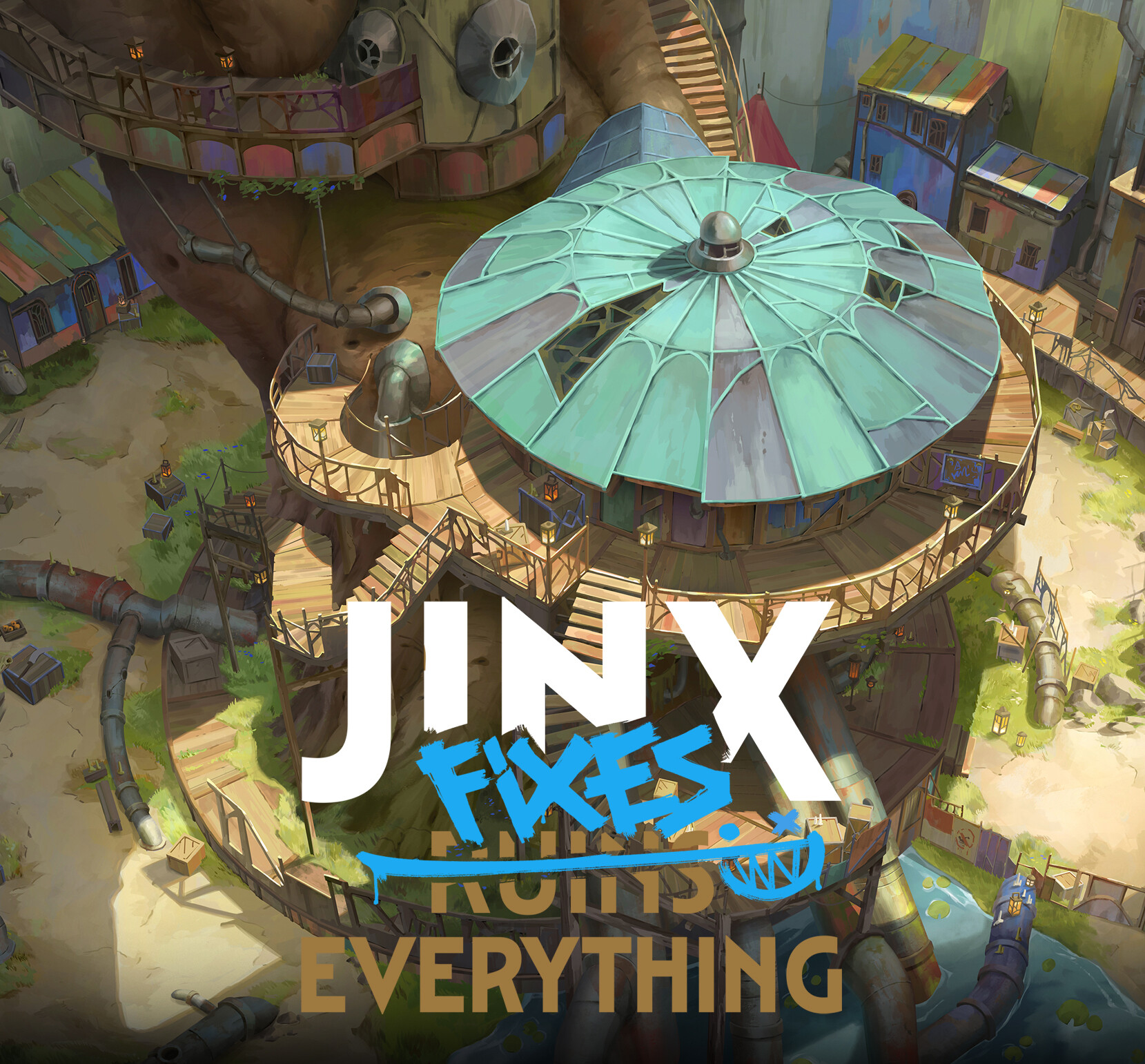 ArtStation - JINX FIXES EVERYTHING - Visual development