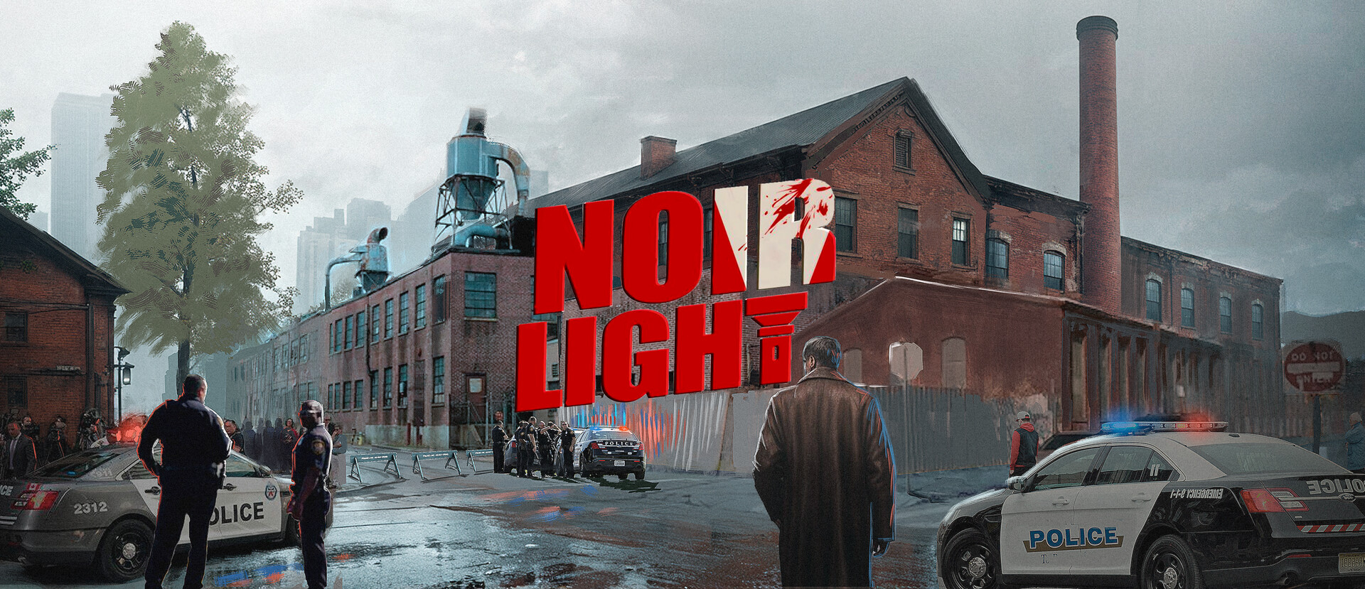 ArtStation - Noir light - Old factory location (Outside)