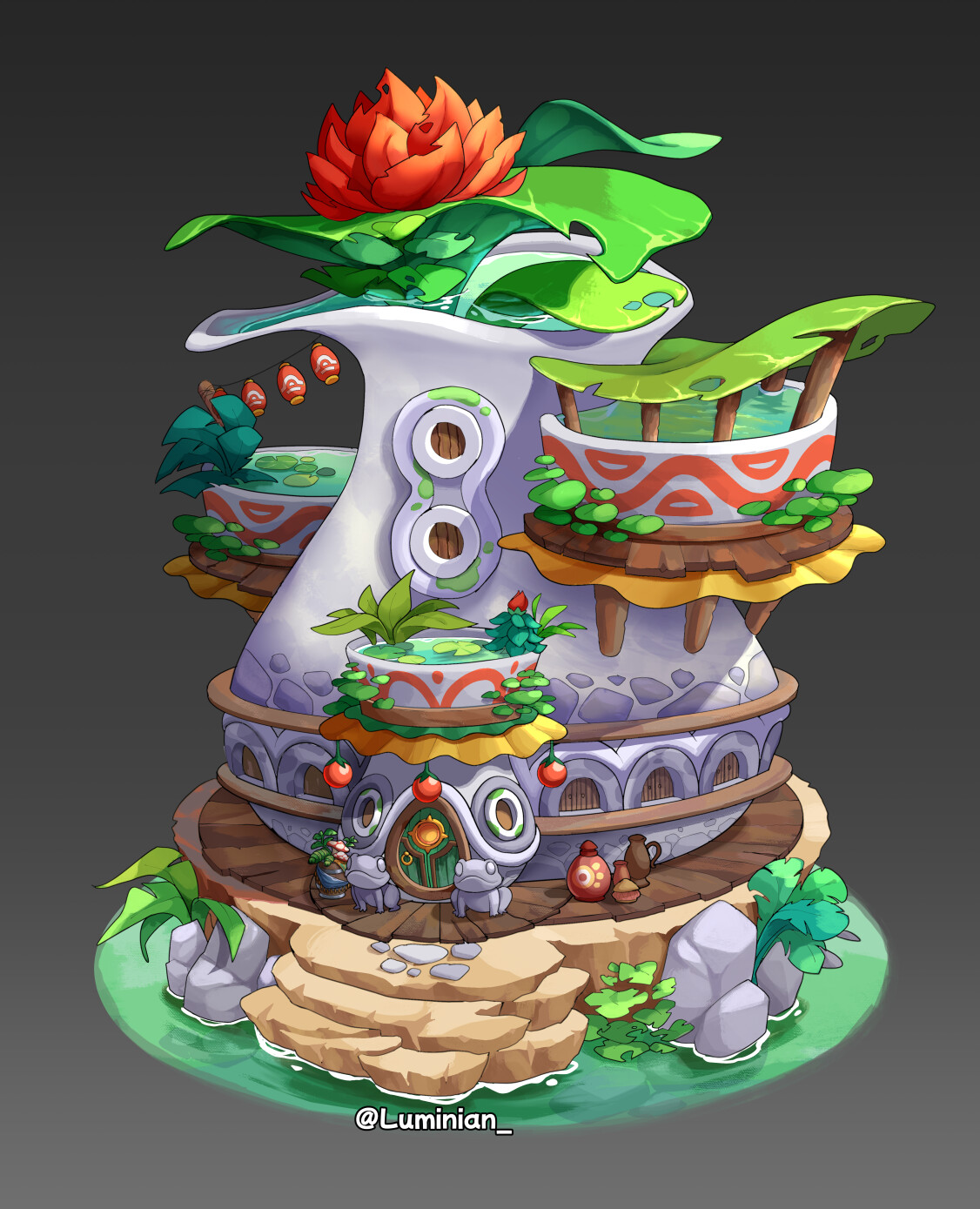 ArtStation - Frog Haven