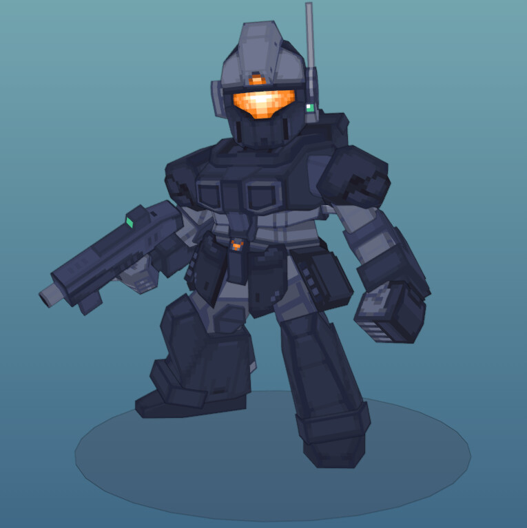 ArtStation - "Jesta" - PSX Mecha