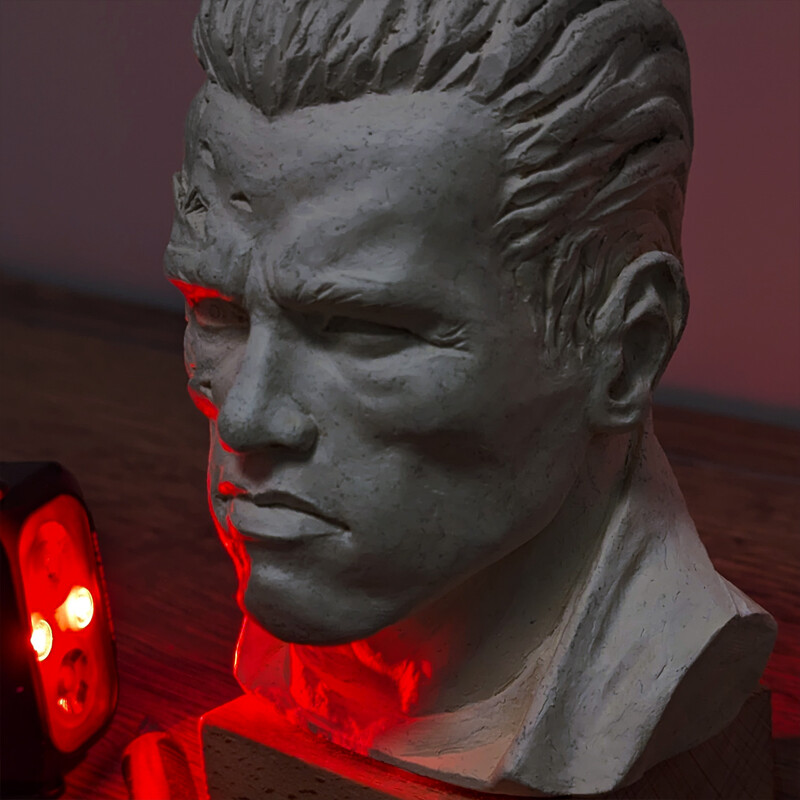 ArtStation - terminator sculpture