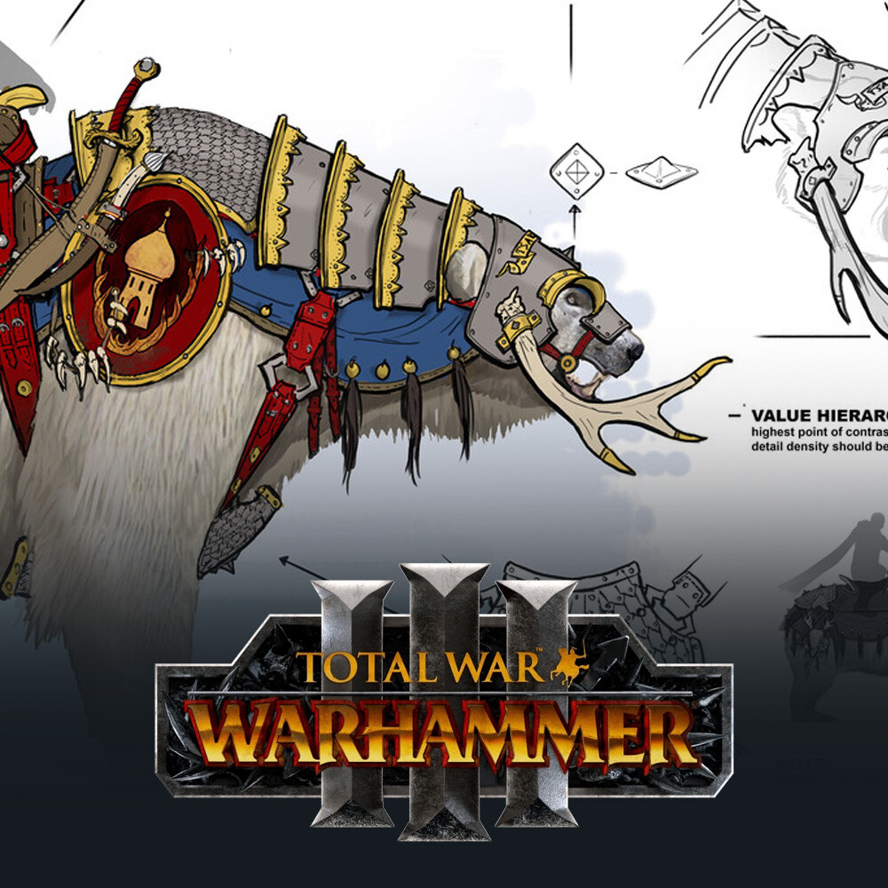 ArtStation - WARHAMMER: Kislev Bear Cavalry