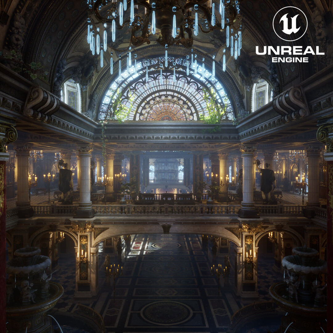 ArtStation - Temple of Goddess Athena