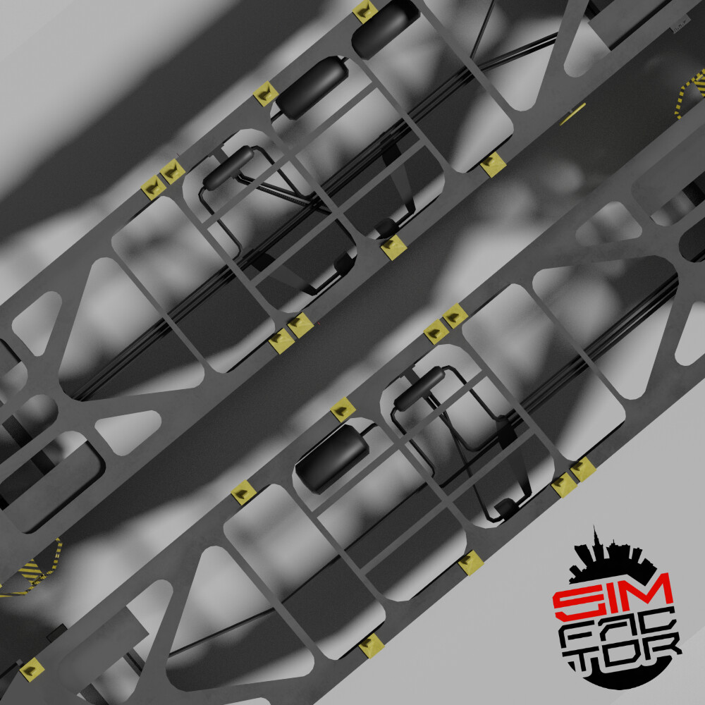 ArtStation - Sggrs(s) 80' intermodal wagon