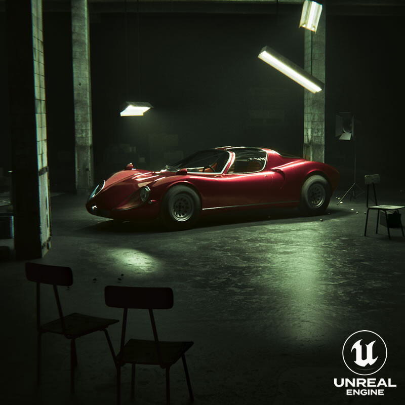 ArtStation - Alfa Romeo Stradale 1967 | UE 5.5