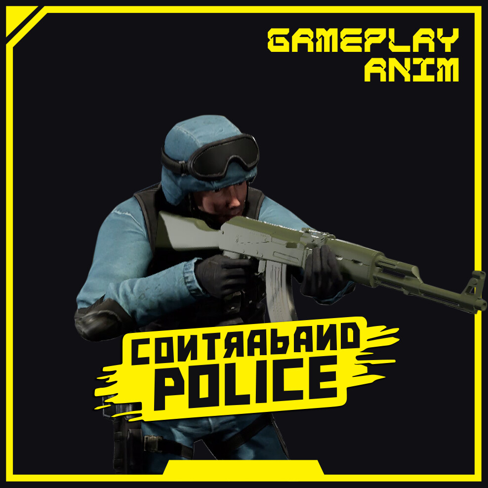 ArtStation - Gameplay Animation "Contraband Police"