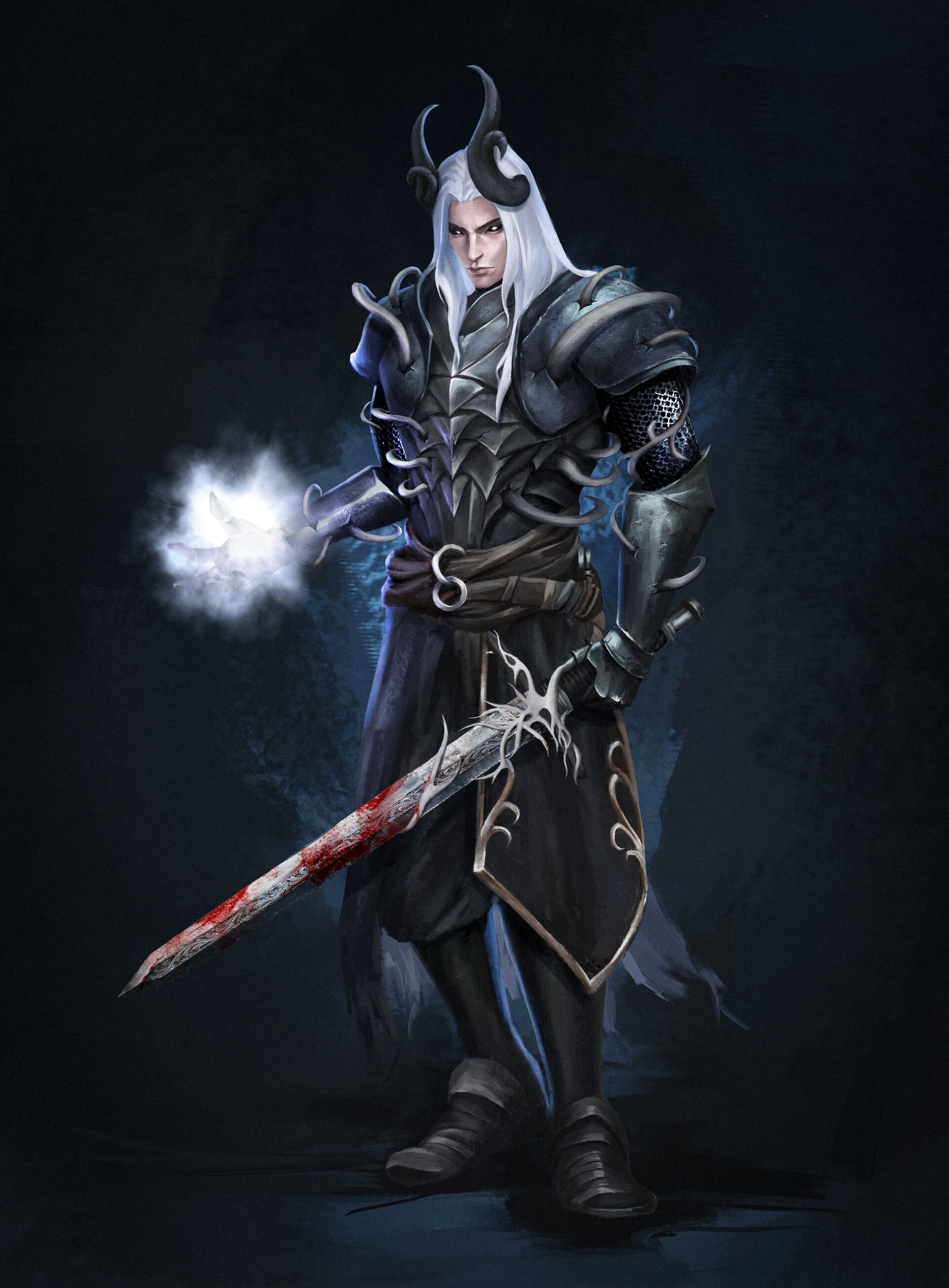 ArtStation - Commission - DnD OC Alphonse