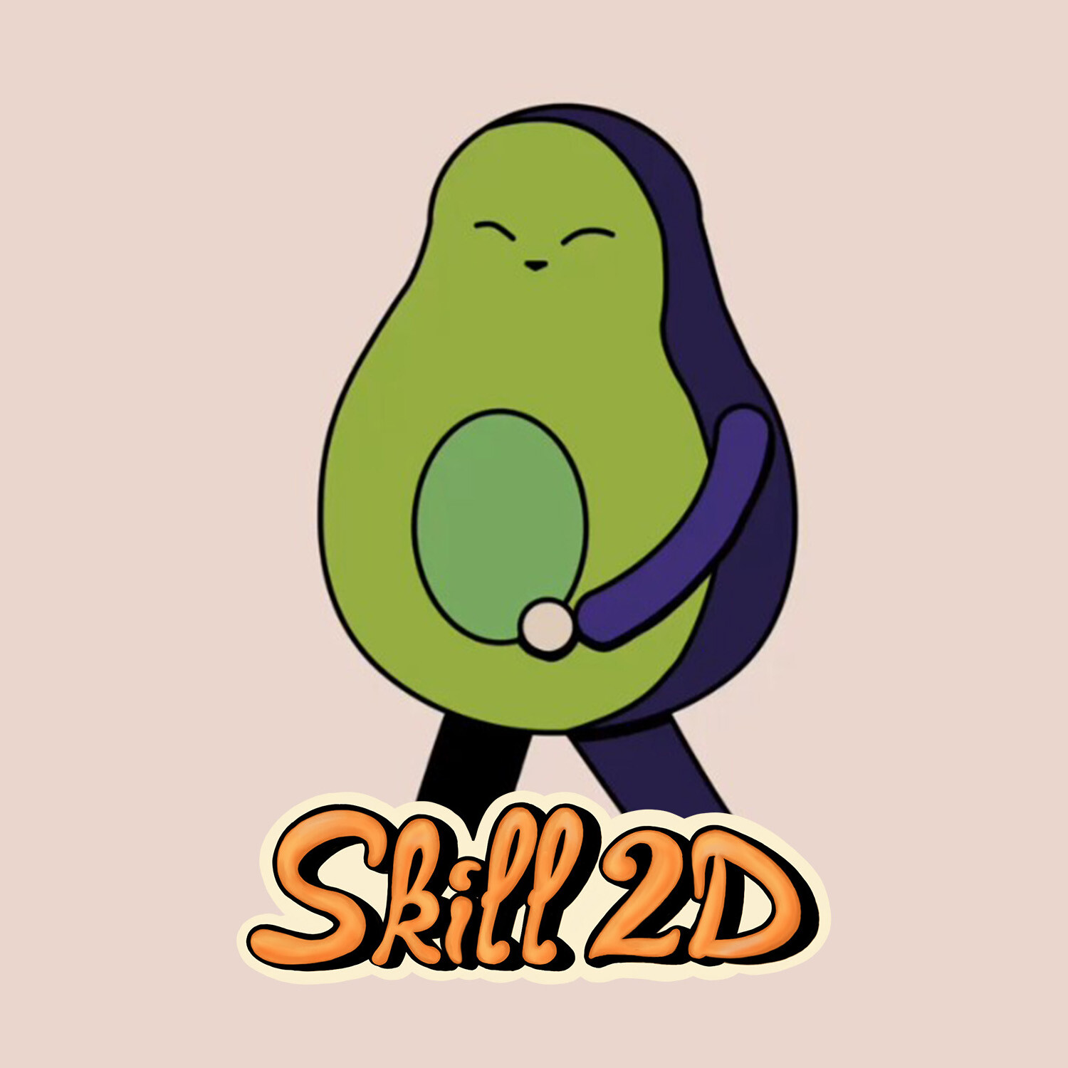 ArtStation - Little avocado walking