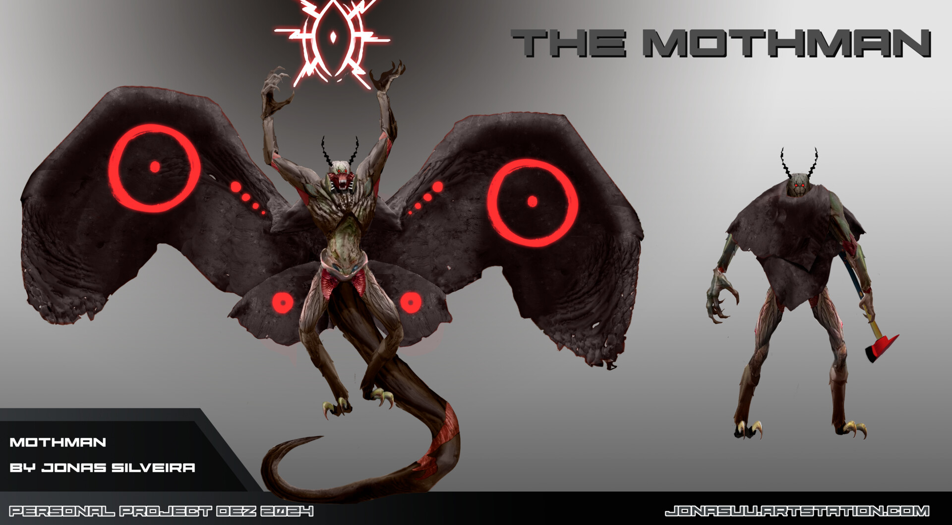 ArtStation - The Mothman