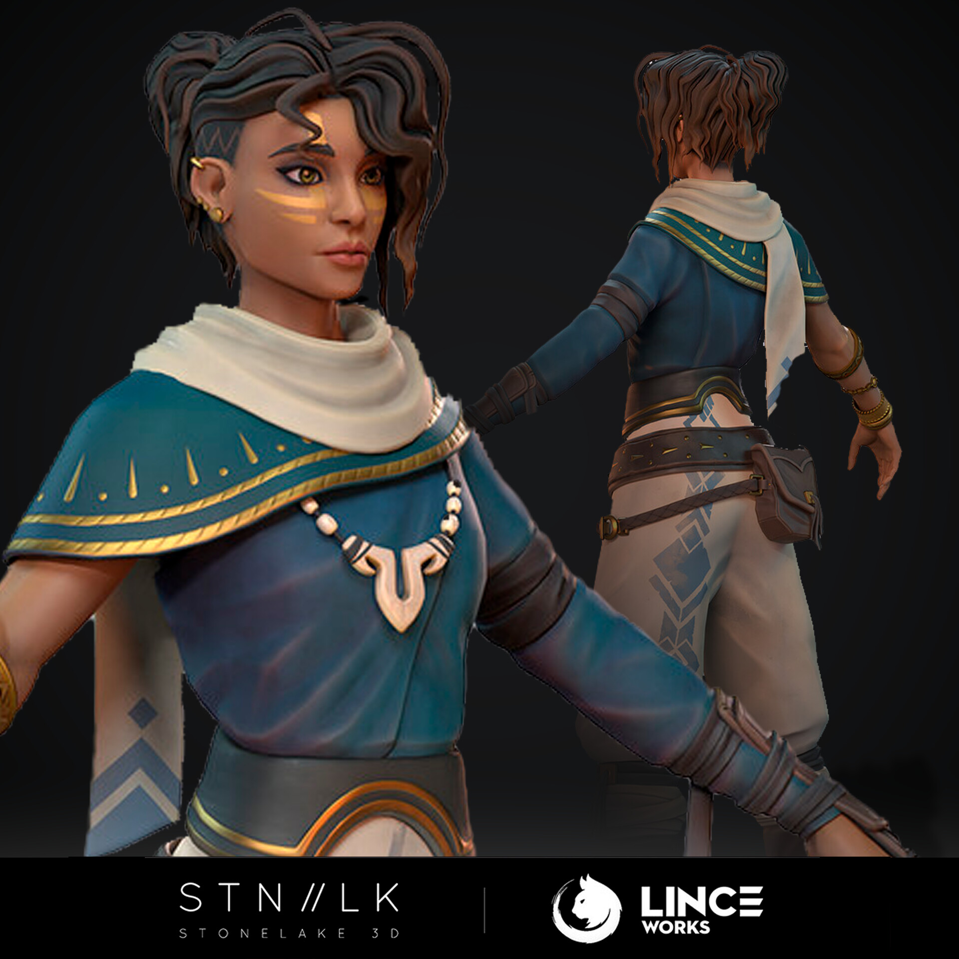 ArtStation - Project SERA - Main Character Development - Lince Works